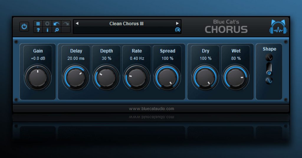 Blue Cat Chorus | Free Chorus VST Plugin Download For PC & Mac