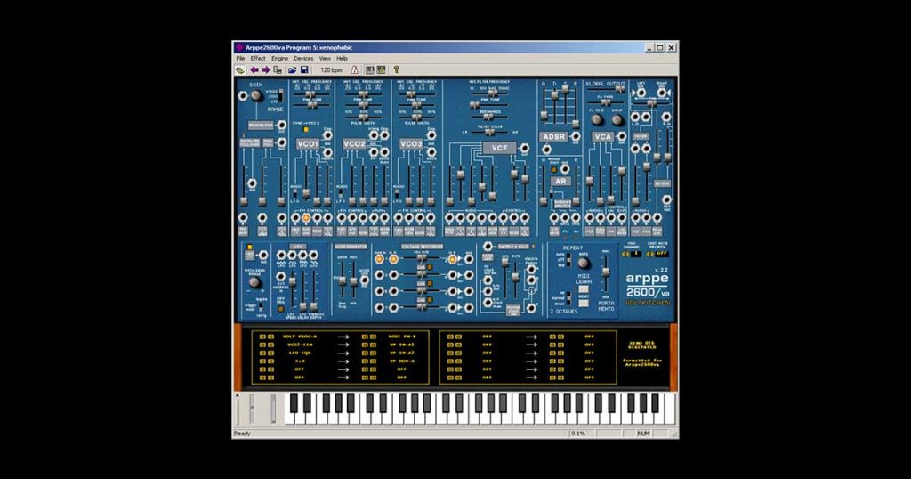 ARPPE2600VA | Free 32bit VSTi Synth Plugin | Free VSTs