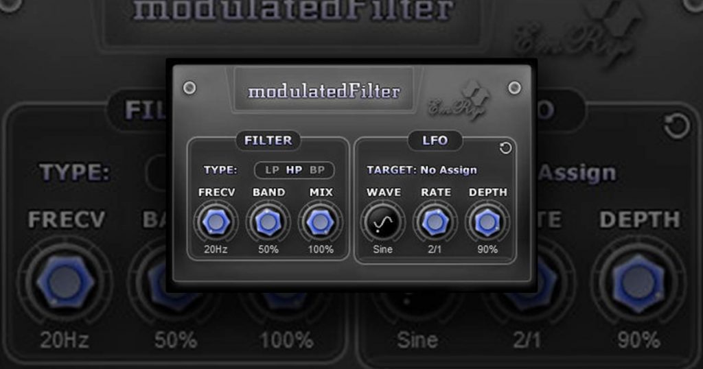 Saschart ModulatedFilter | Free VST Filter Plugin For PC | Free VSTs