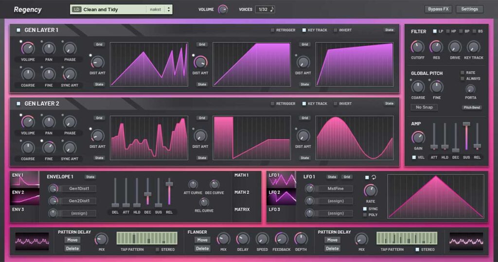 Regency Synth | Windows | Mac | Linux | Free VSTs