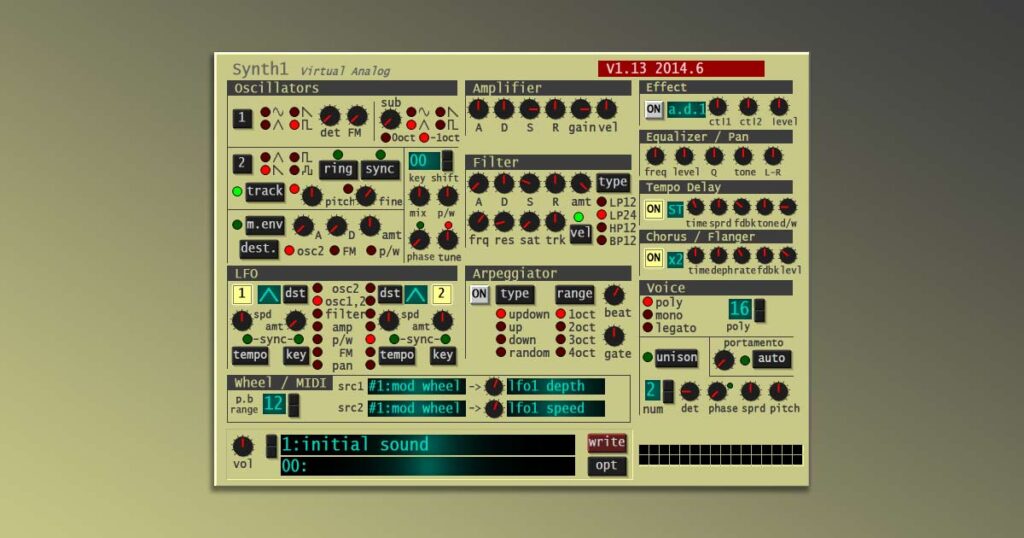 Daichi Laboratory - Synth1 | PC & Mac | Free VSTs