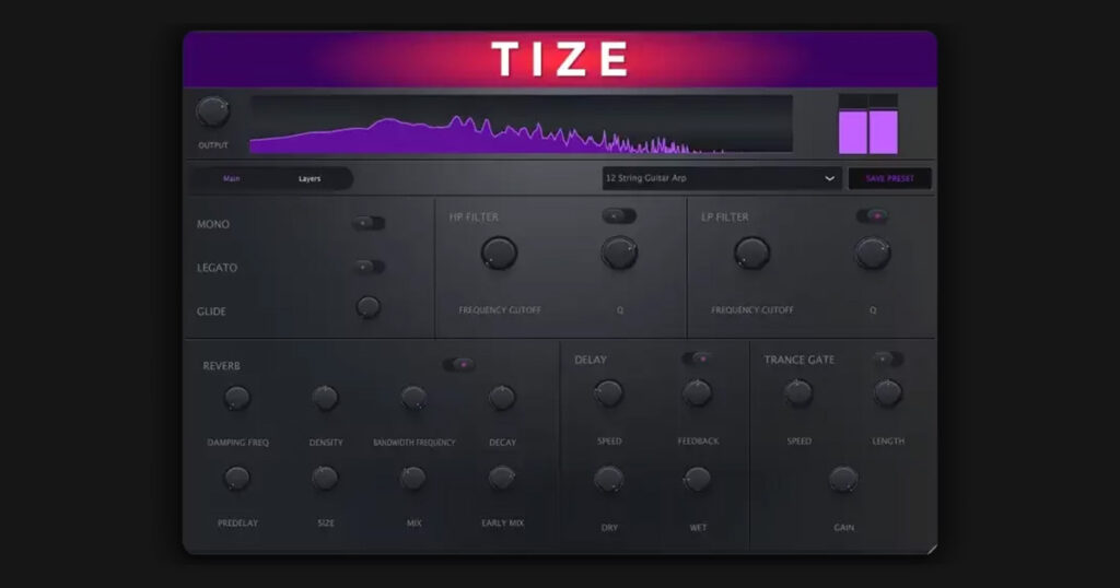 Tize | Electronic Music Rompler | Free VSTs