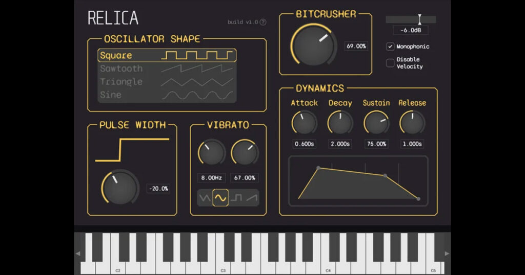 Relica | Free Synth Plugin | Windows & Mac | Free VSTs