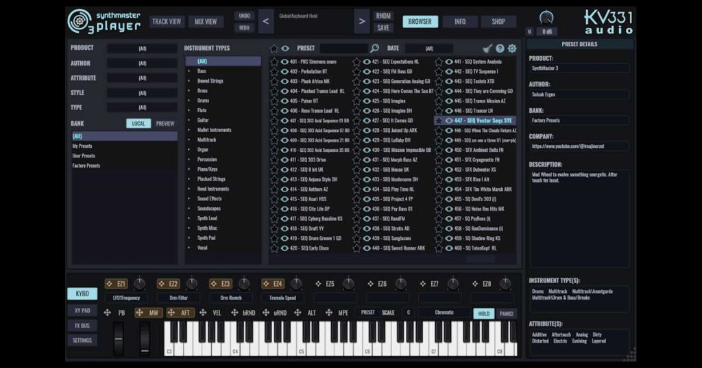 SynthMaster 3 Free Player | VST3 | AU | AAX | Free VSTs