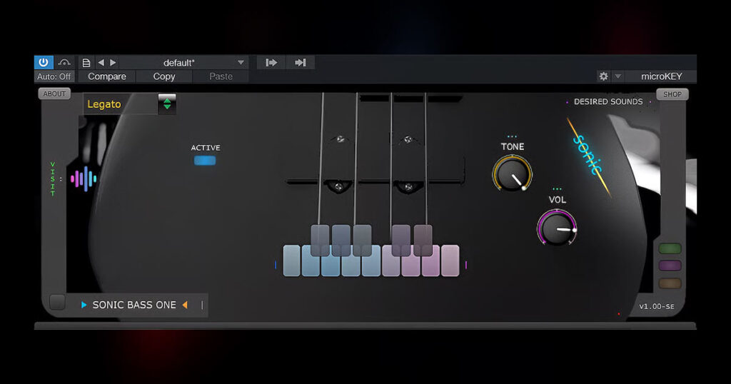 Sonic Bass ONE - Electric Bass VST Plugin | Free VSTs